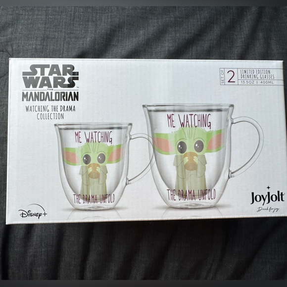 JoyJolt | Kitchen | Star Wars The Mandalorian Watching The Drama Double ...